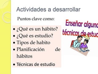 Hàbitos de estudio | PPTX