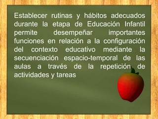 Hábitos y rutinas | PPTX
