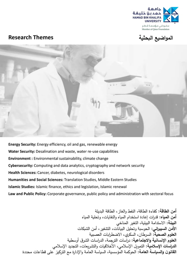 Introduction to Hamad Bin Khalifa University - Qatar | PPTX