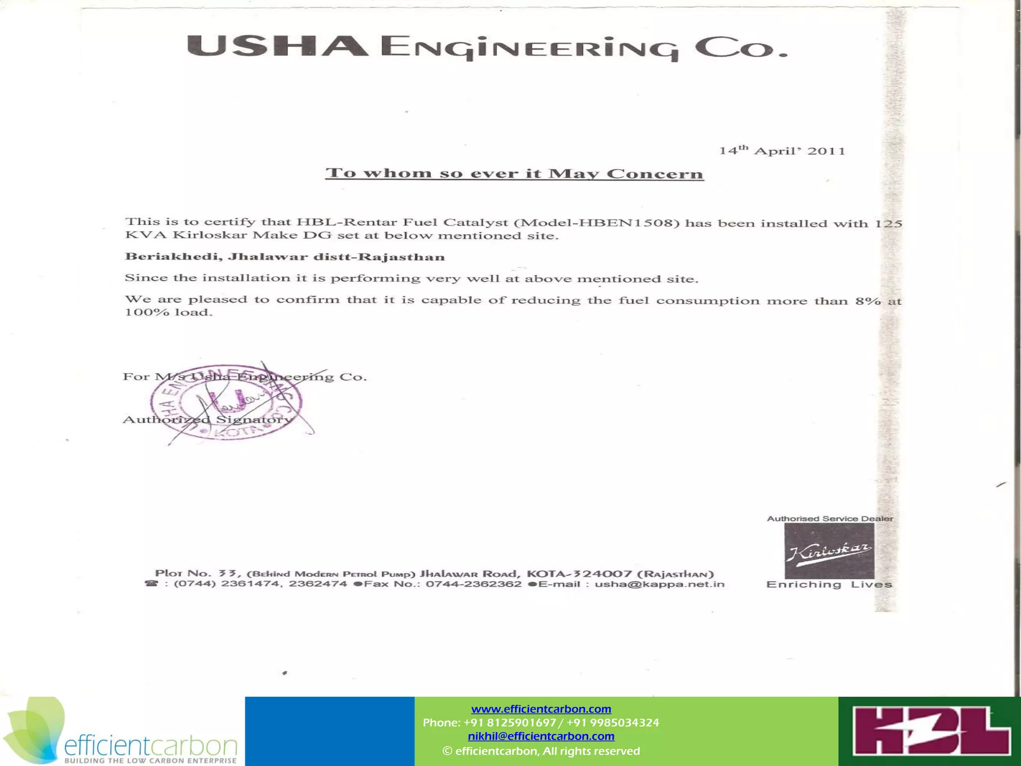 Hbl efficient carbon-rentar fuel catalyst | PDF
