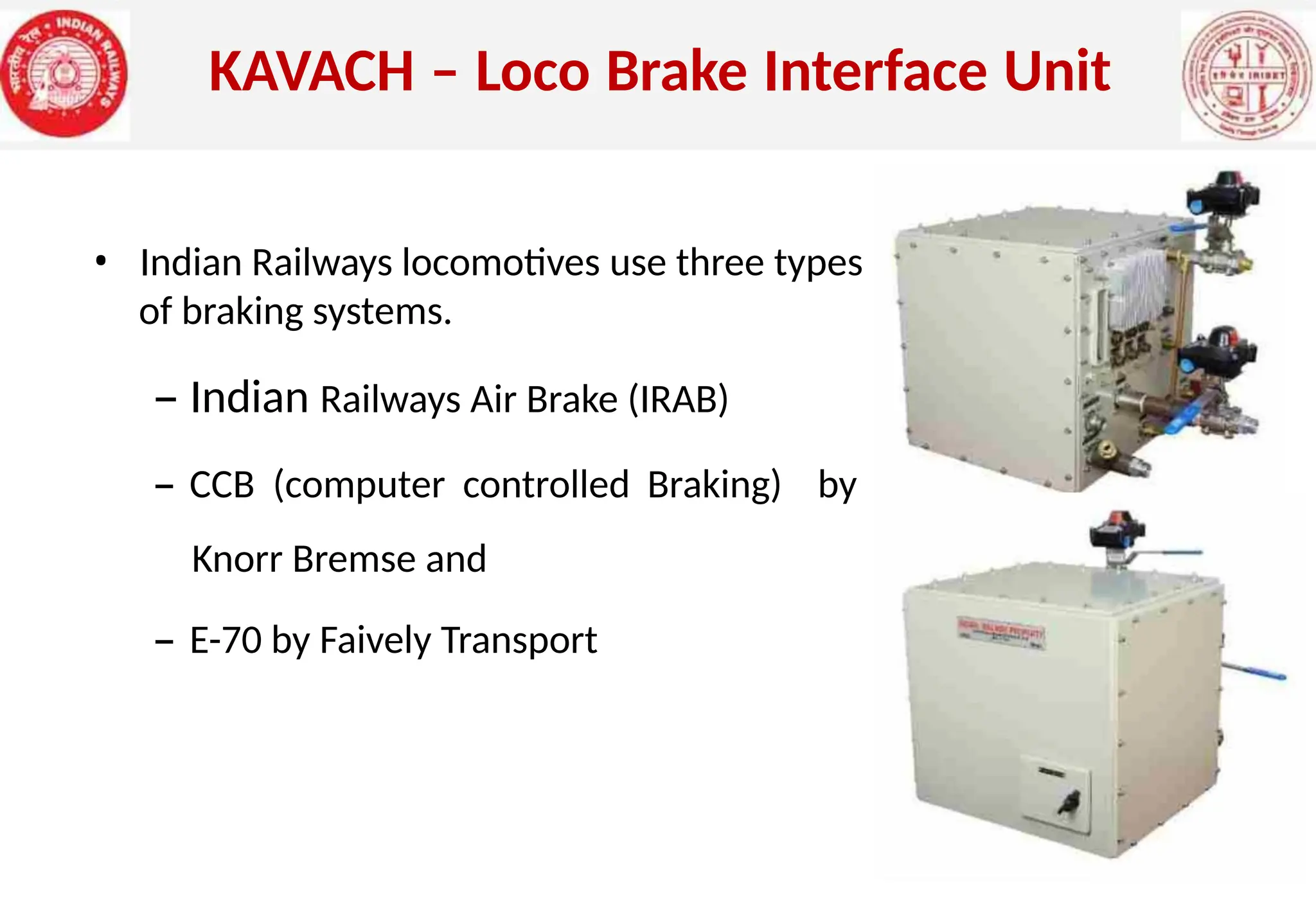 KAVACH rollout and it’s implementation IR | PPTX