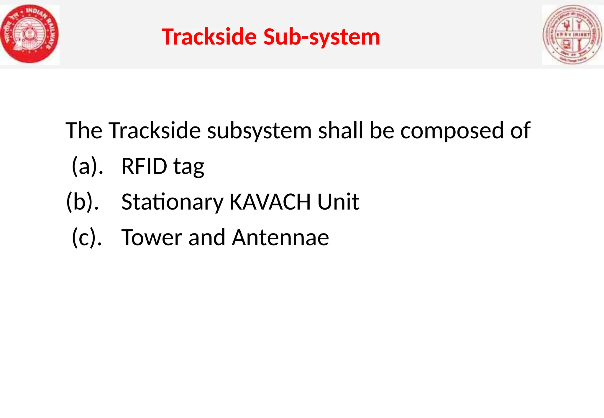 KAVACH rollout and it’s implementation IR | PPTX