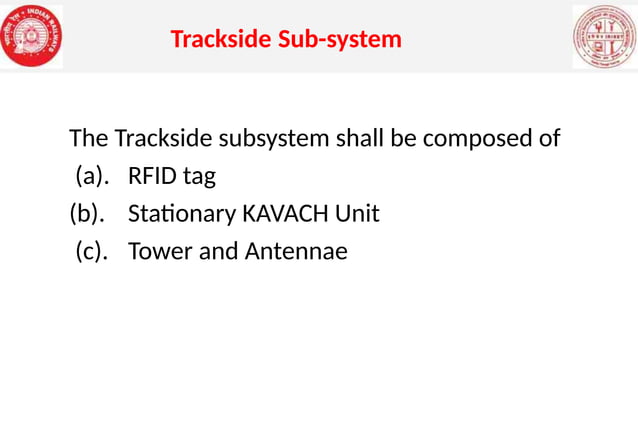 KAVACH rollout and it’s implementation IR | PPTX