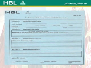Hbl performance evaluation system | PPTX | Human Resources | Business