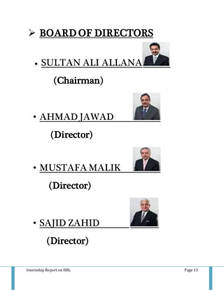 Hbl complete report | DOCX