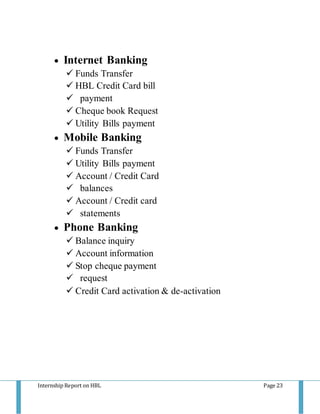 Hbl complete report | DOCX