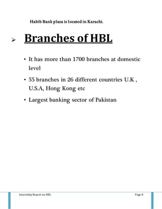 Hbl complete report | DOCX