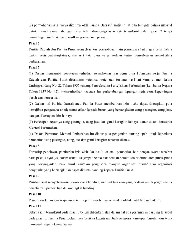 Hbl, dimas triadi, hapzi ali, hukum perburuhan, universitas mercu buana, 2018, pdf | PDF