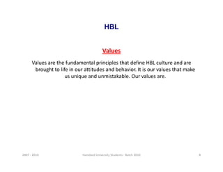 Habib Bank (Hbl). | PPT
