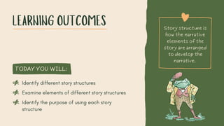 THE TYPE AND DESCRIPTIONS OF DIFFERENT TYPE OF STORY STRUCTURES | PDF