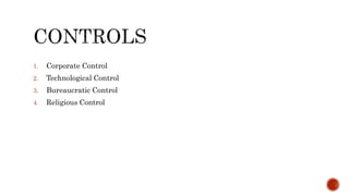 Dystopian Controls | PPT