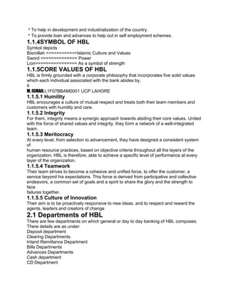 Hbl pakistan | DOCX