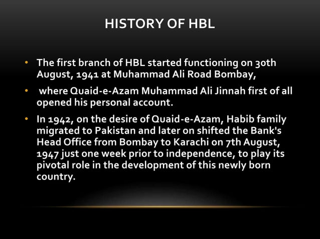 Hbl Financial Risk Management presentation by adnan Manzoor | PPT