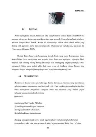 Hbms 4203 muzik tradisional | PDF