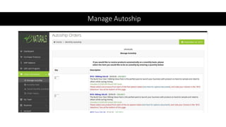 HB Naturals Auto-Ship Program Overview | PPT