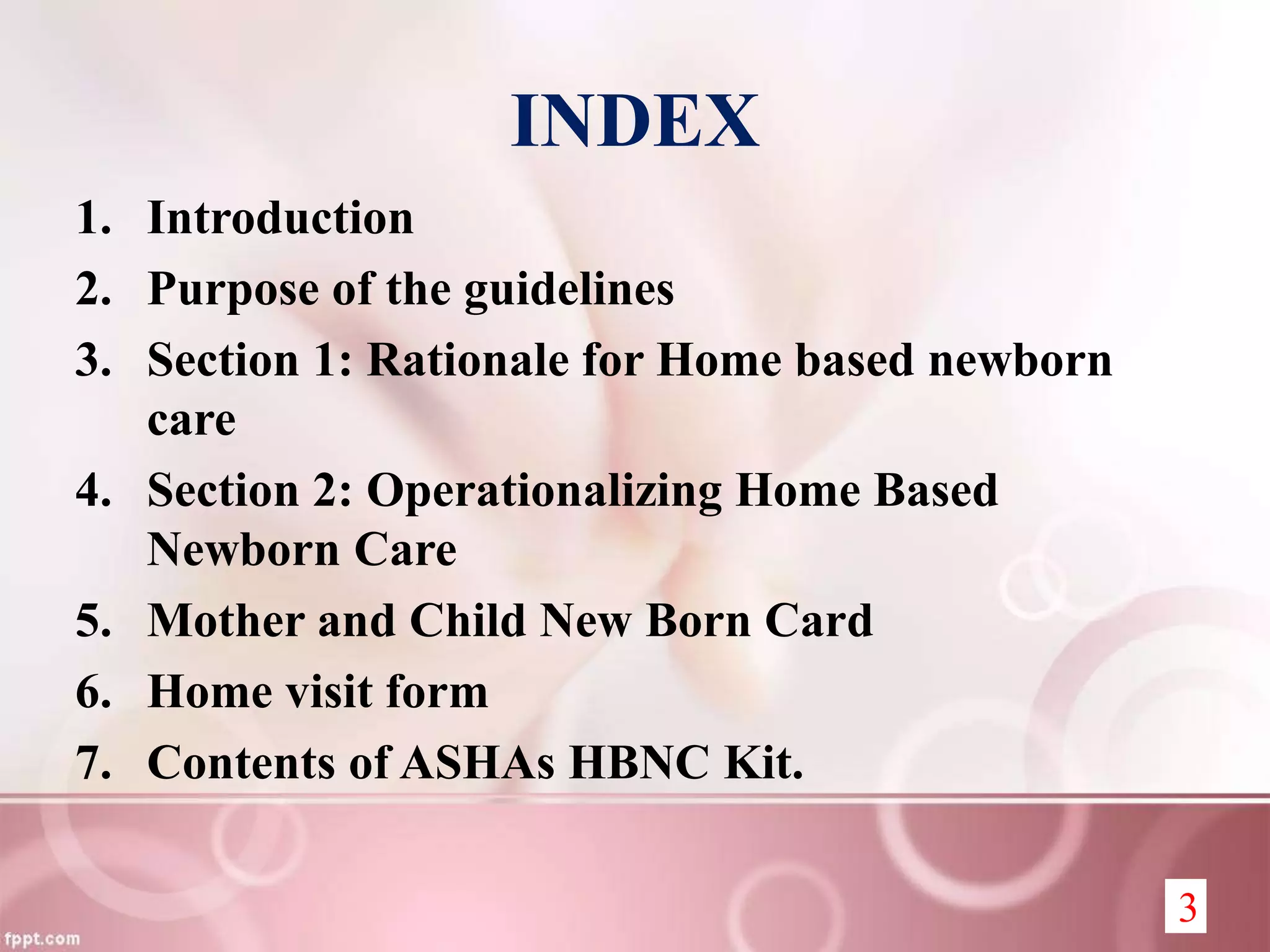 Home based new born care | PPTX