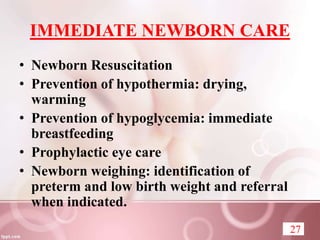 Home based new born care | PPTX