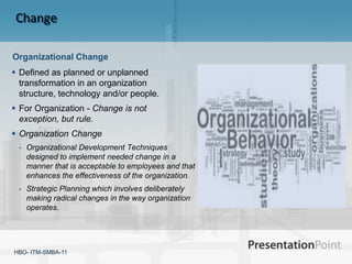 Human Behaviour in Organisation | PPTX