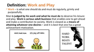 HBO: WORK AND WORK ATTITUDES | PPT