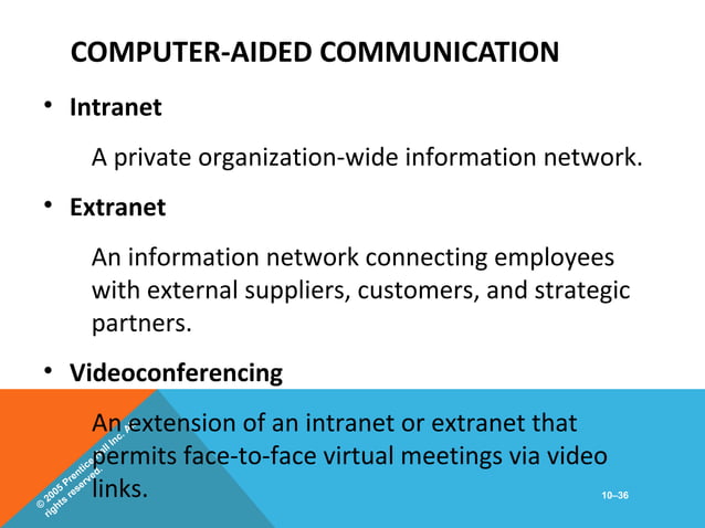 Report Presentation on Human Behavior in Organization on Communication ...