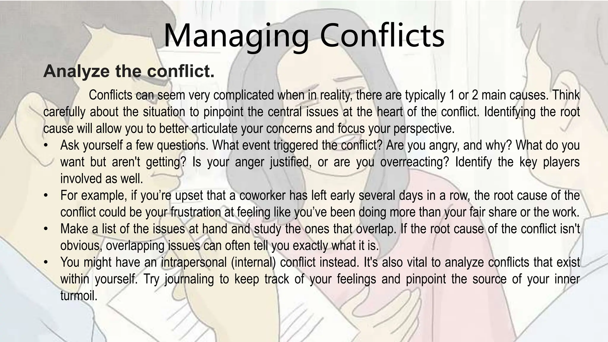 Advantages and disadvantages of conflicts | PPTX