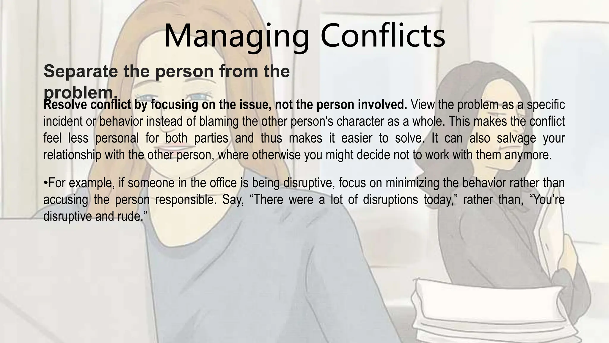 Advantages and disadvantages of conflicts | PPTX