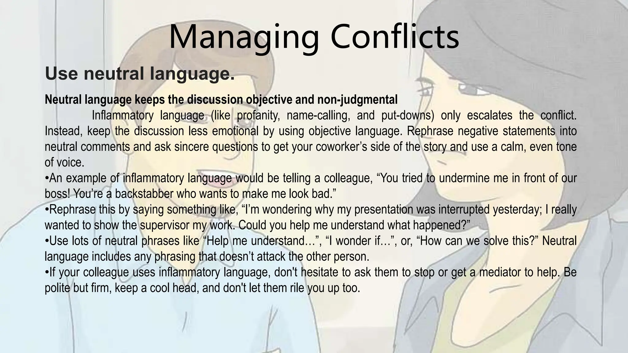Advantages and disadvantages of conflicts | PPTX | War and Conflicts