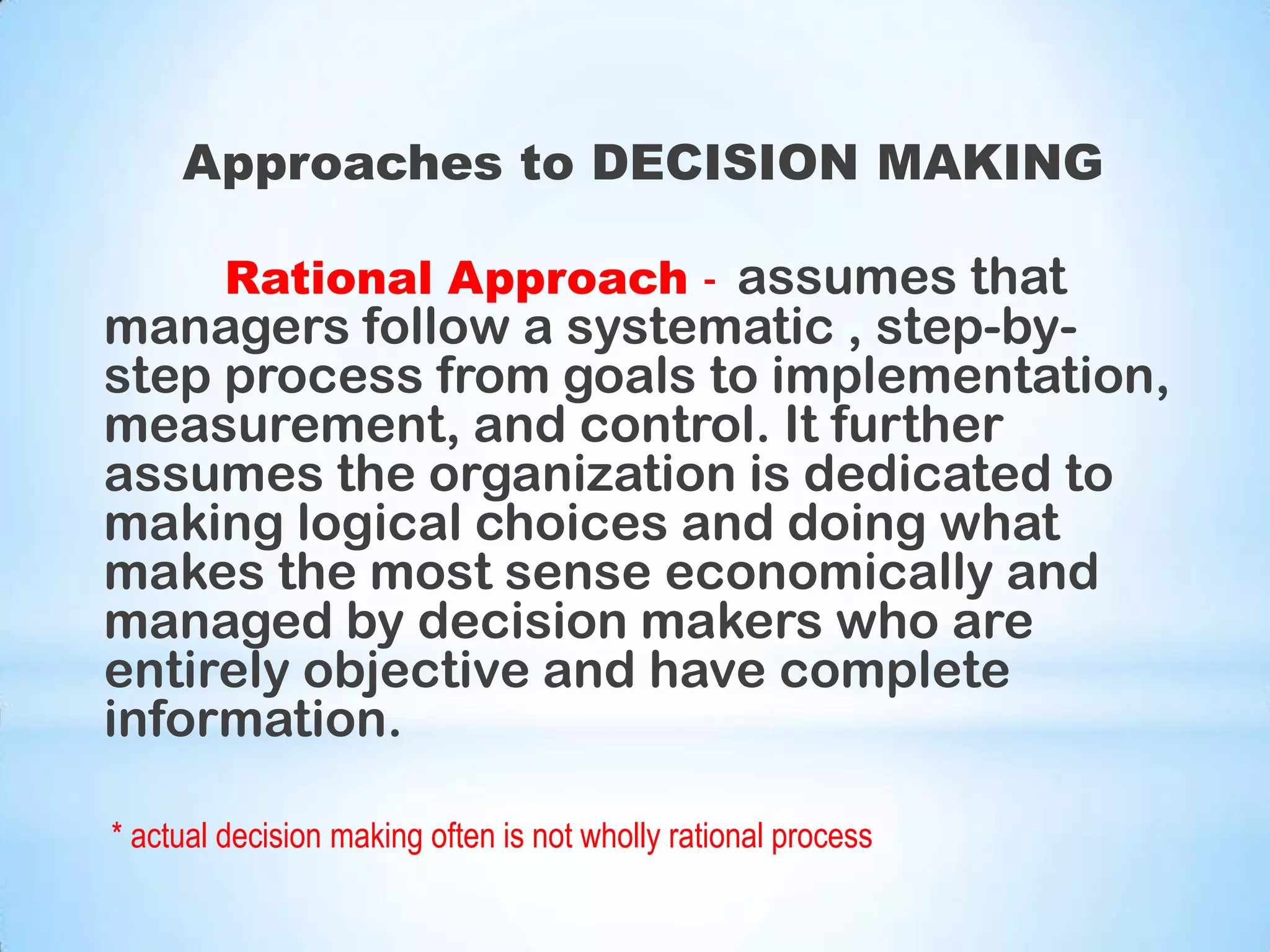 Hbo ppt decision making | PPTX