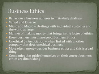 Ethics in Decision Making | PPTX