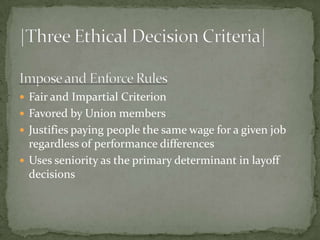 Ethics in Decision Making | PPTX