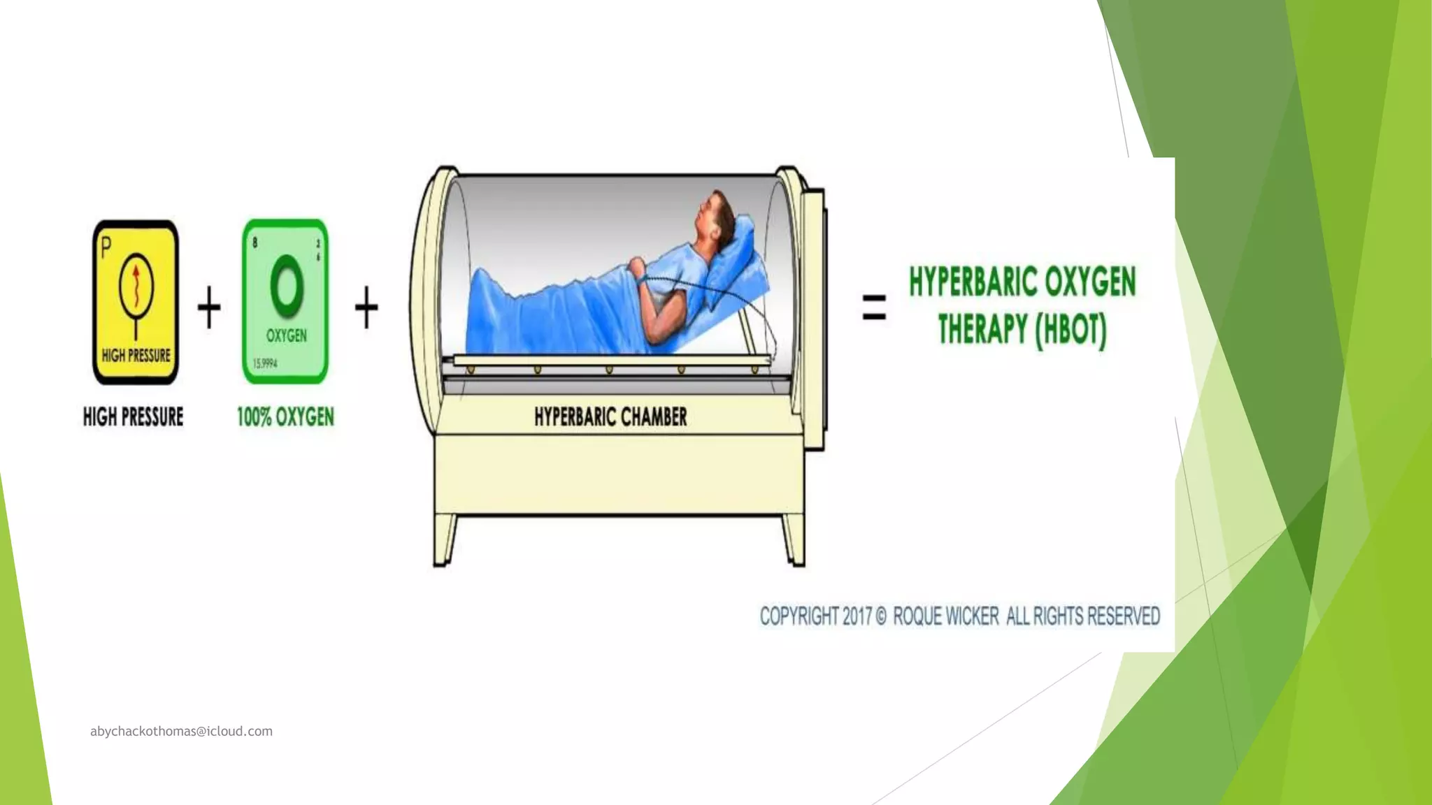 Hyperbaric oxygen therapy | PPTX