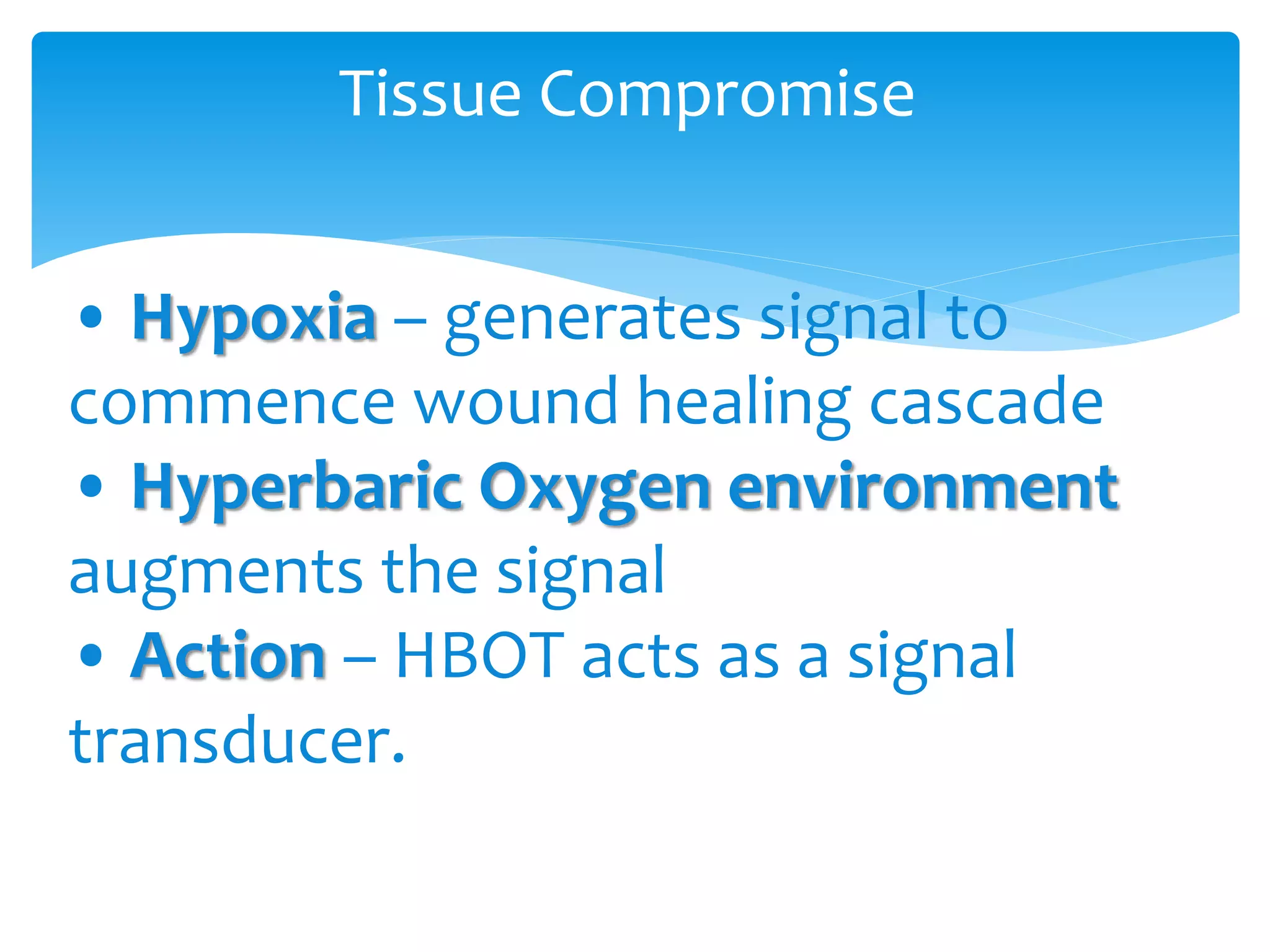 Hbot) hyperbaric oxygen therapy | PPTX