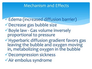 Hbot) hyperbaric oxygen therapy | PPTX