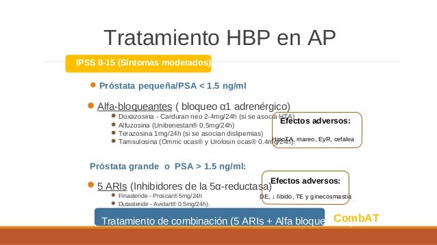 Tratamiento de la HBP Dr J Melero y Dr M Muñoz