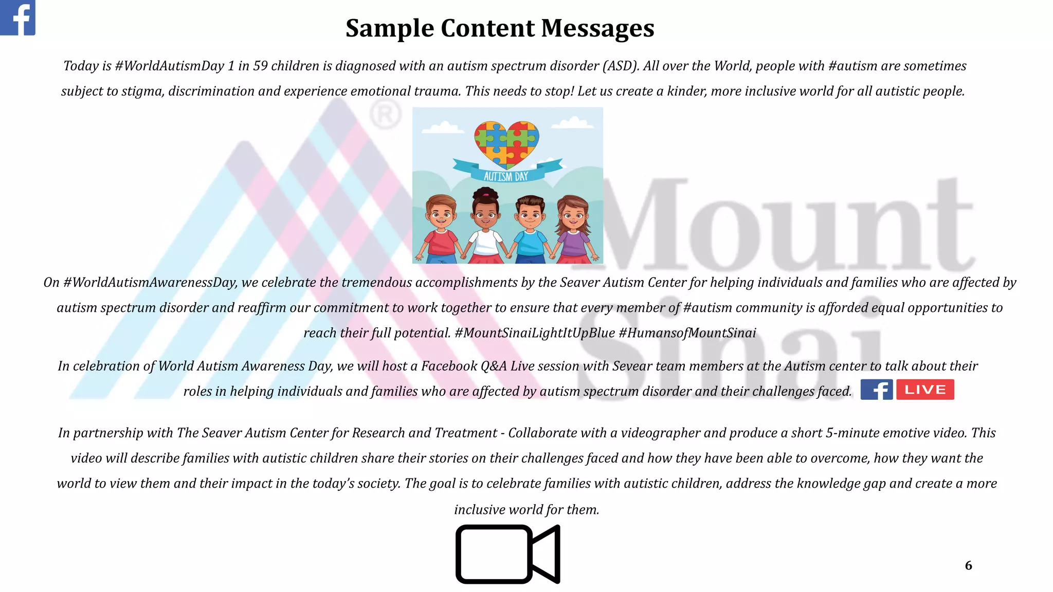 Autism Awareness Campaign | PPT