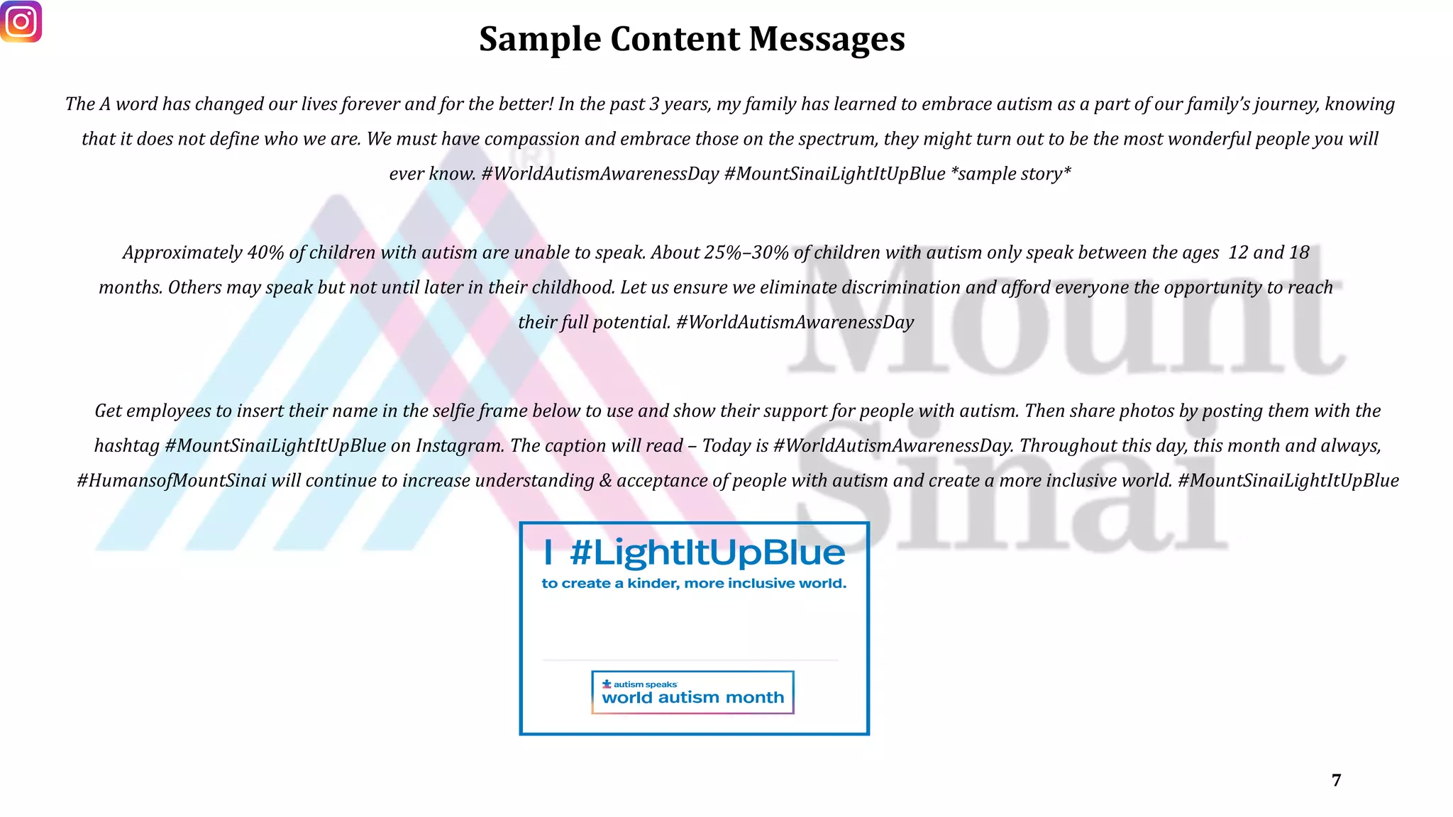 Autism Awareness Campaign | PPT