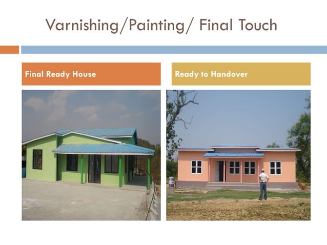 Bamboo Housing Manufacturing Process | PPT