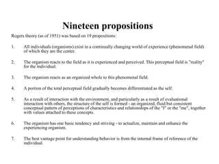 Person-Centered Therapy ( Rogerian Therapy) | PPTX