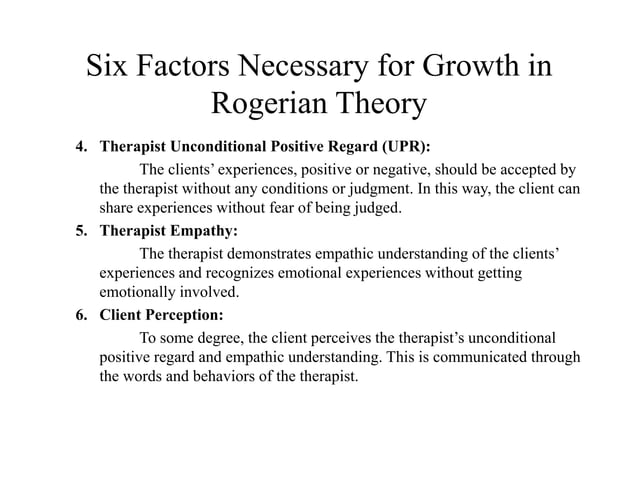 Person-Centered Therapy ( Rogerian Therapy) | PPTX | Physical Therapy ...