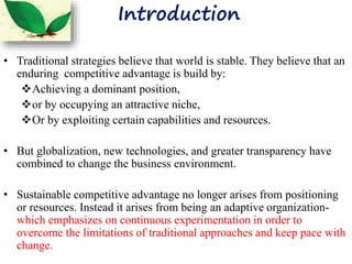 Adaptibility: the new competitive advantage | PPTX | Marketing and ...