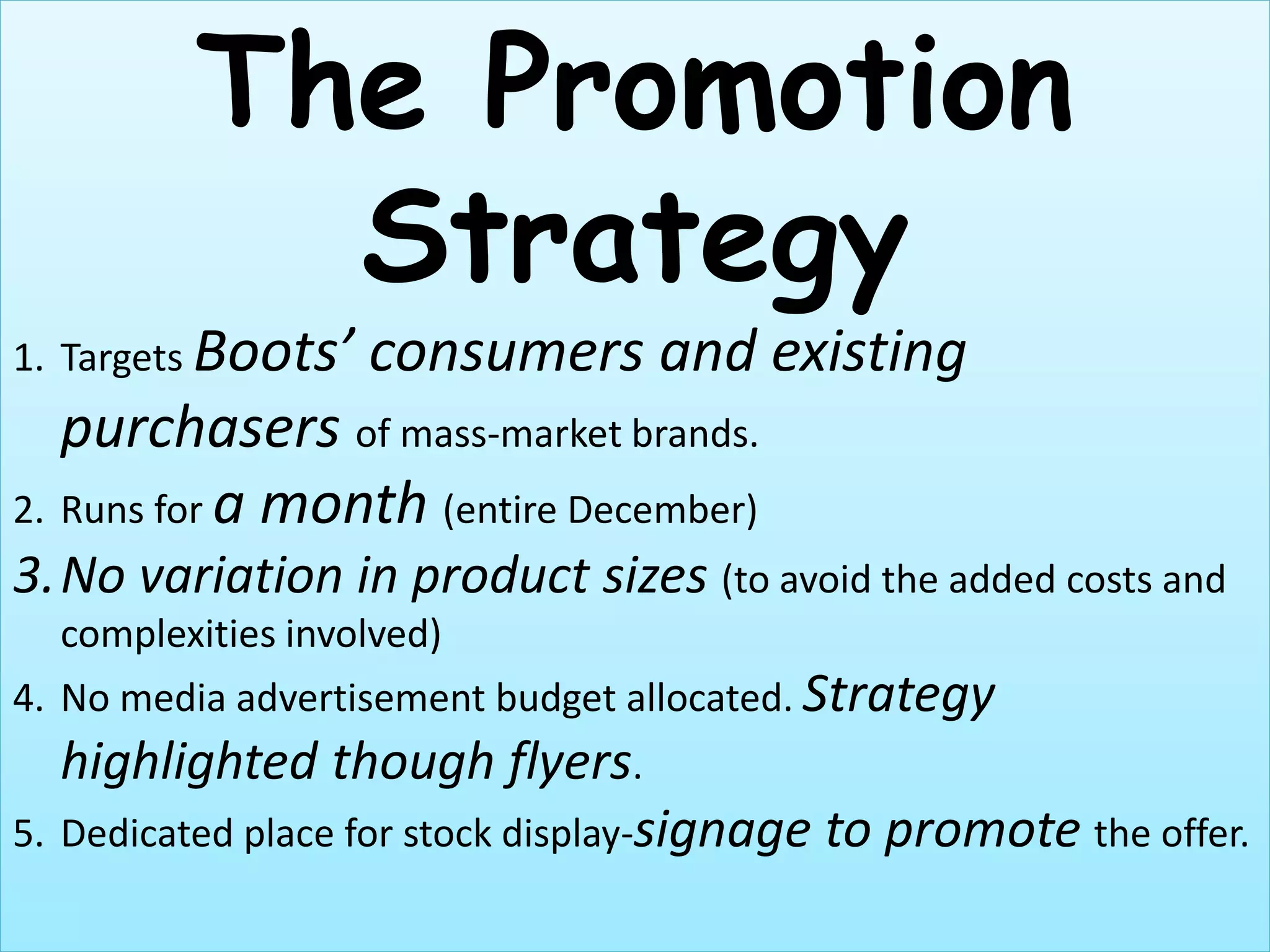Boots: Hair-Care Sales Promotion- Case Analysis | PDF