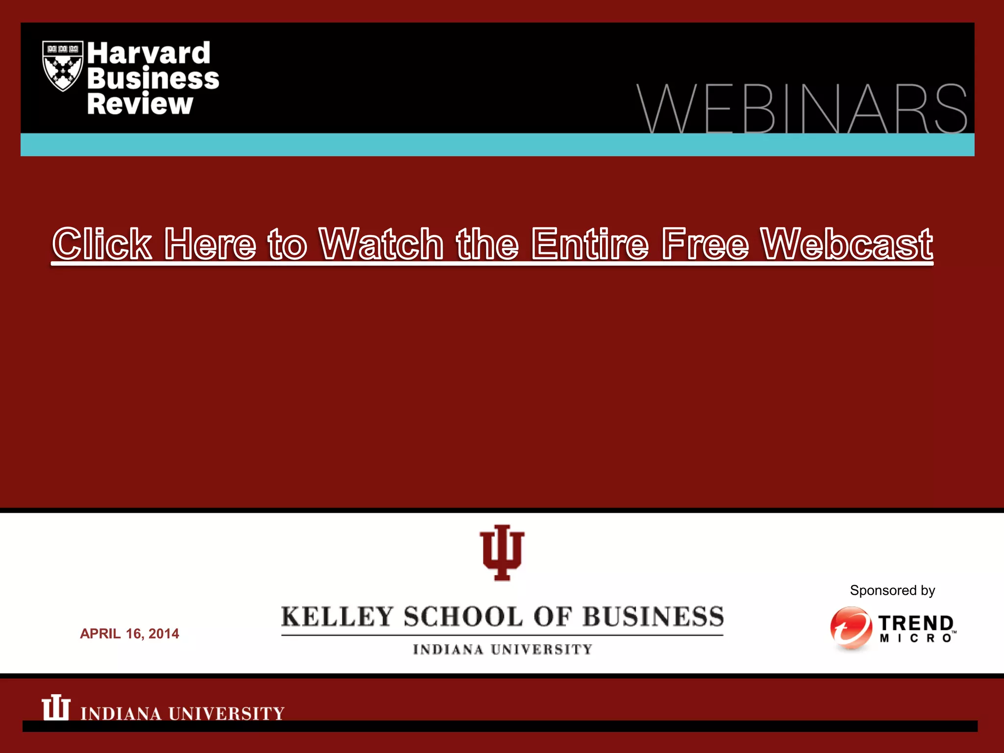 HBR APT framework | PPT