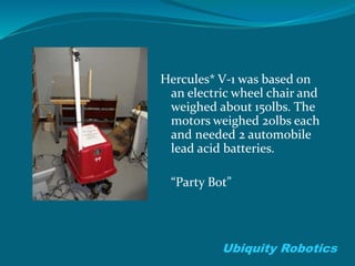 Ubiquity Robotics | PPTX