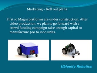 Ubiquity Robotics | PPTX