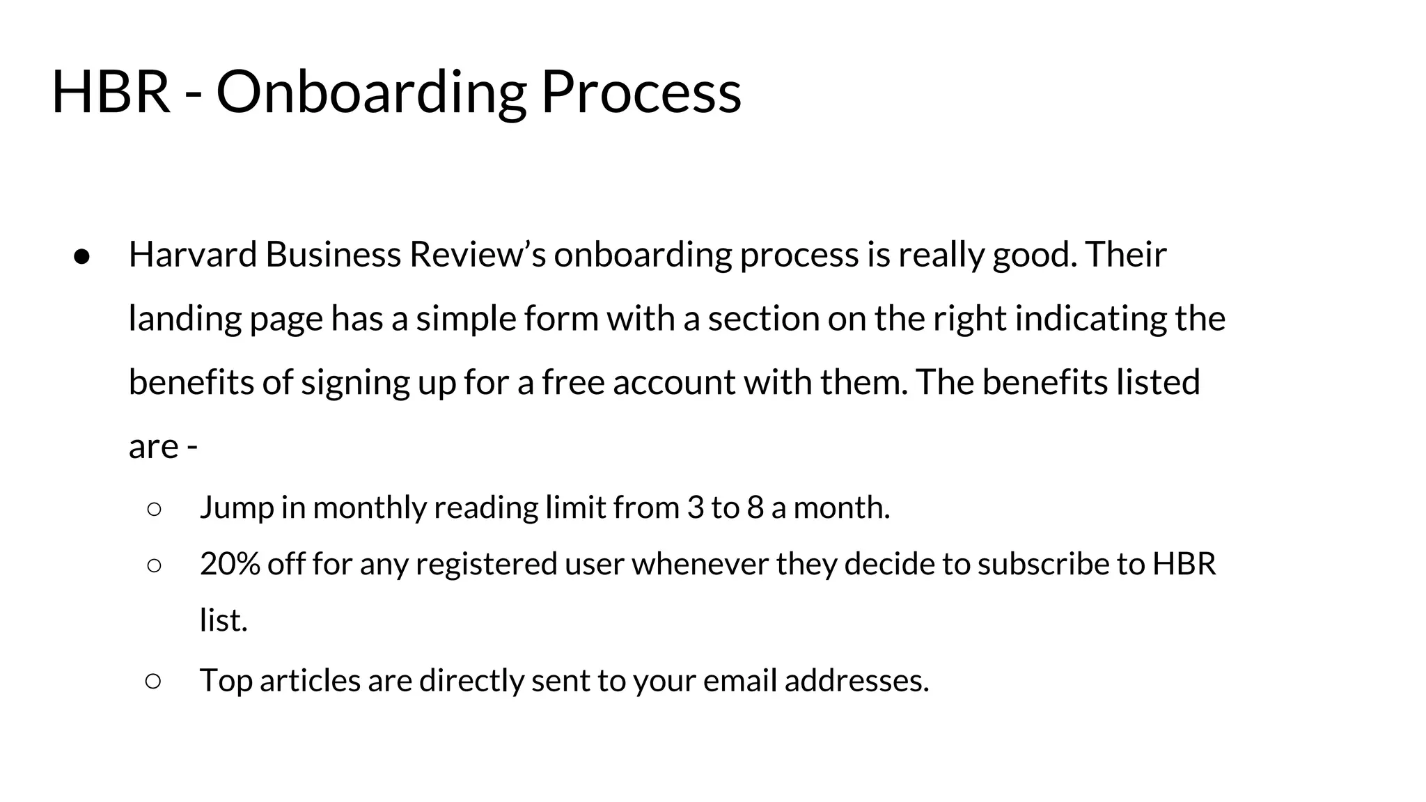 Harvard business review deconstruction analysis | PPT