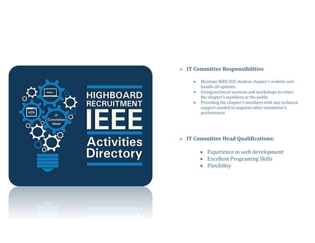 IEEE High Board Brochure | PPT
