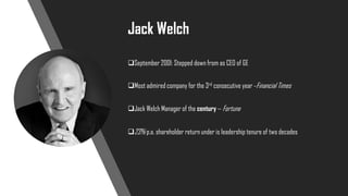 GE case study two decade transformation Jack Welch's Leadership | PDF