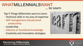 Hbr ppt mentoring - roseen | PPTX | Career Planning | Careers