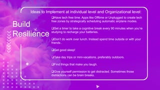 Resilience Is About How You Recharge, Not How You Endure | PPT