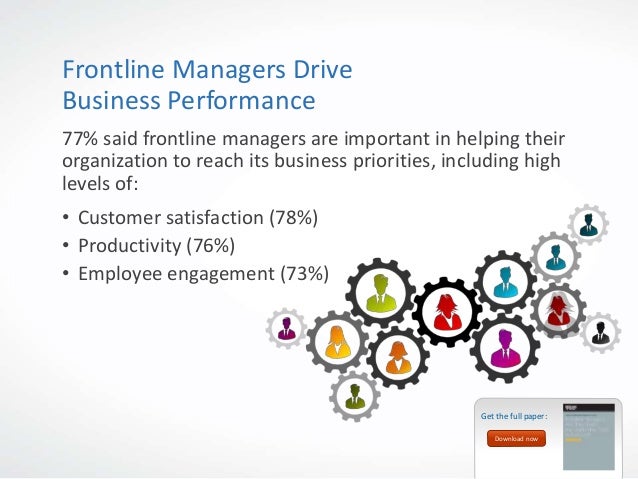 Frontline Managers: Are They Given the Leadership Tools to Succeed?